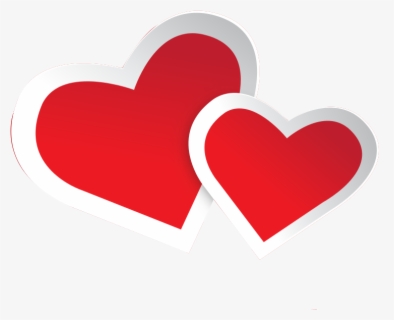 Download Transparent Background Two Hearts Png , Transparent - Heart ...