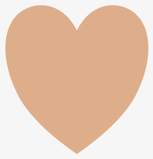 Transparent Heart Icon Png - Beige Hart , Free Transparent Clipart ...