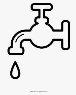 Save Water Poster Free - Tap For Colouring Page , Free Transparent ...
