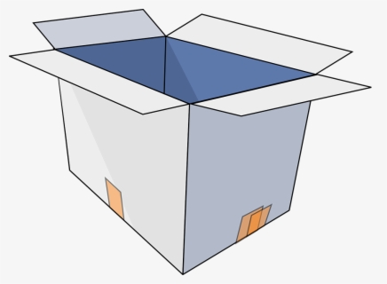 Open Cardboard Box Png Clip Art - Open Box Transparent Background ...