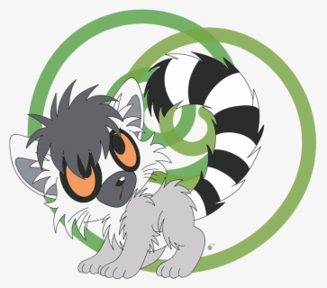 Lemur Clipart Chibi - Cartoon , Free Transparent Clipart - ClipartKey