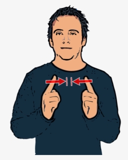 Sign Language Cartoon , Free Transparent Clipart - ClipartKey