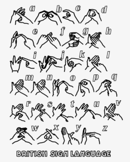 Free Sign Language Clip Art with No Background - ClipartKey