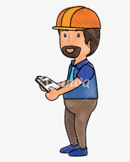 Construction Clipart General Contractor - Contractor Cartoon , Free ...