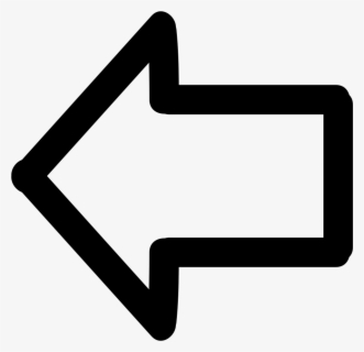Vector Download Left Hand Drawn Outline Svg Png Icon - Left Arrow Hand ...