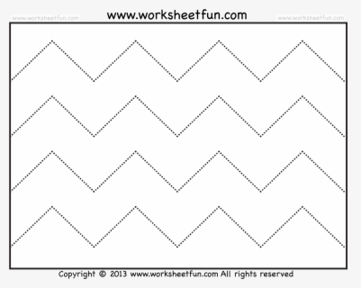Zig Zag Line Tracing - Line Art , Free Transparent Clipart - ClipartKey