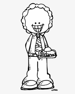 Melonheadz Black And White Boy , Free Transparent Clipart - ClipartKey
