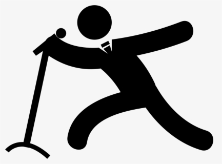 Man Singing Svg Png Icon Free Download - Icone Chanteur , Free ...