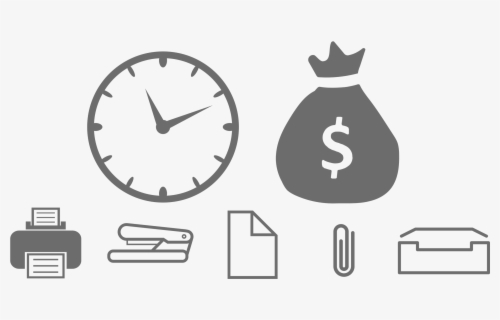 Time Value Of Money Flat Design Finance - Time Value Of Money Icon ...