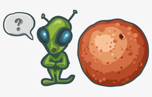 Transparent Alien Planet Clipart - Alien Question Mark , Free ...