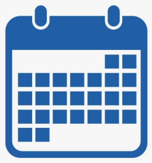 Download Calendar Clipart Logo - Blue Calendar Icon Png - ClipartKey