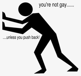 Pushing Back , Free Transparent Clipart - ClipartKey