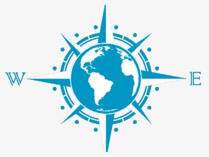 Compass Rose And Globe , Free Transparent Clipart - ClipartKey