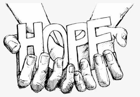 Easy Drawing Of Hope , Free Transparent Clipart - ClipartKey