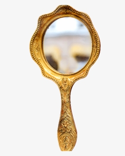 Golden Hand Mirror Png - Hand Mirror Gold Clip Art , Free Transparent ...