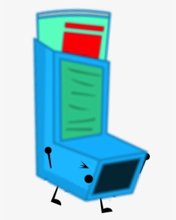 Transparent Asthma Inhaler Clipart - Bfdi Inhaler , Free Transparent ...