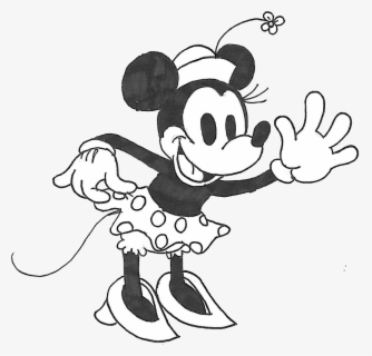 Minnie Mouse Old Fashioned , Free Transparent Clipart - ClipartKey