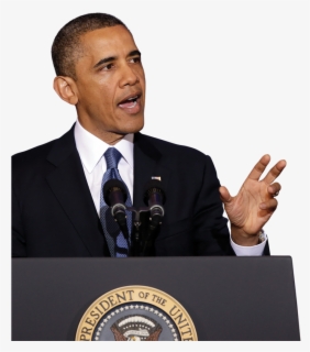 Standing Obama , Free Transparent Clipart - ClipartKey