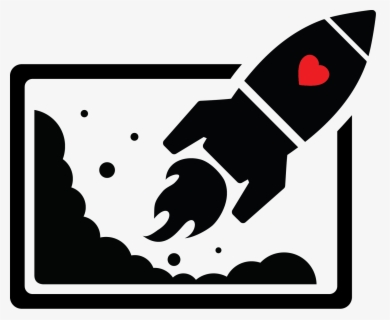 Start Project Icon - Transparent Background Rocket Launch Icon , Free ...