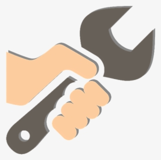 Fix, Hand, Equipment, Work, Sticker, Clipart - Fixing Tool Cartoon Png ...