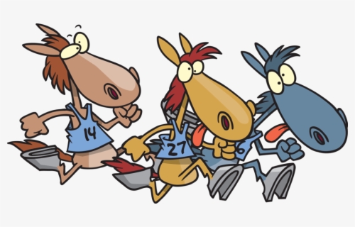 Race-night - Cartoon Horse Racing , Free Transparent Clipart - ClipartKey
