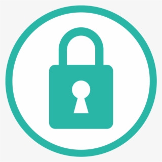 Security Lock - Circle , Free Transparent Clipart - ClipartKey