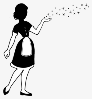 Maid Illustration - Transparent Background Cartoon Maid , Free ...