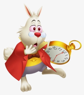 White Rabbit Alice In Wonderland Stopwatch , Free Transparent Clipart ...