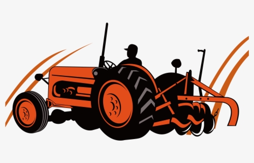 Tractor Clipart Illustration - Farm Tractor Clip Art , Free Transparent ...