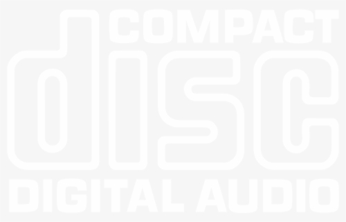 Transparent Compact Disc Logo Png - Compact Disc Logo White Png , Free ...