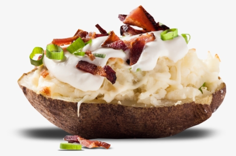 Fully Loaded Baked Potato - Loaded Baked Potato Png , Free Transparent ...