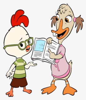 Chicken Little Abby Mallard Kiss Clipart Png - Chicken Little Clipart ...