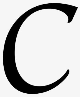 Transparent Letter C White Back , Free Transparent Clipart - ClipartKey