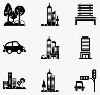 Download Town Icon Png - Symbol For A Town - ClipartKey