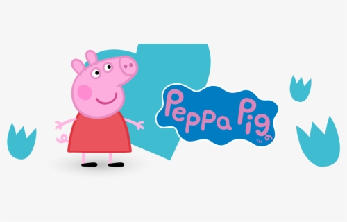 Download Peppa Pig Logo Vector - ClipartKey