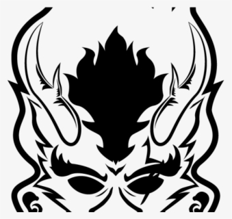 Drawn Gas Mask Demon - Illustration , Free Transparent Clipart - ClipartKey