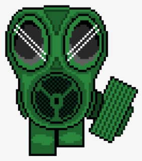 Transparent Gas Masks Clipart - Gas Mask Pixel Art , Free Transparent ...