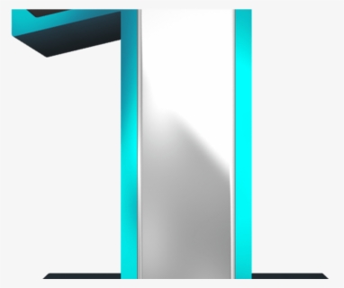 Metallic And Blue Number One Png Clipart Image Gallery - Graphic Design ...