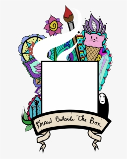 Draw Outside The Box - Cartoon , Free Transparent Clipart - ClipartKey