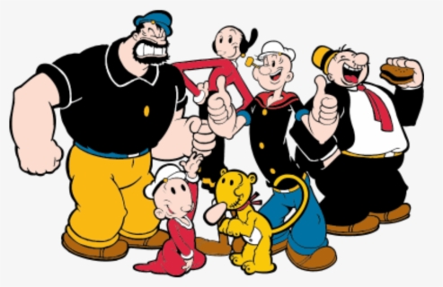 Free Popeye Clip Art with No Background - ClipartKey