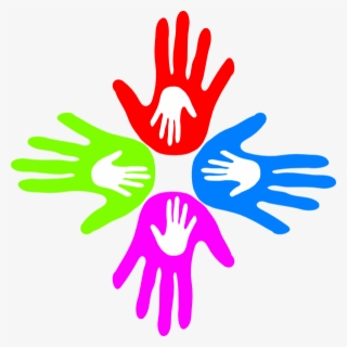 Colorful Hand Icon Png , Free Transparent Clipart - ClipartKey