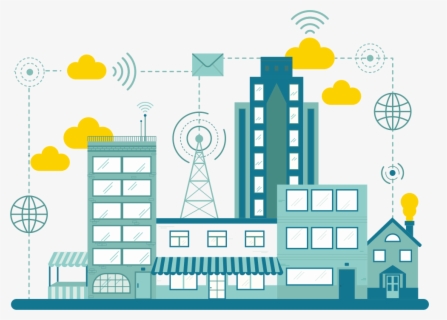 Smart City Smart Building , Free Transparent Clipart - ClipartKey
