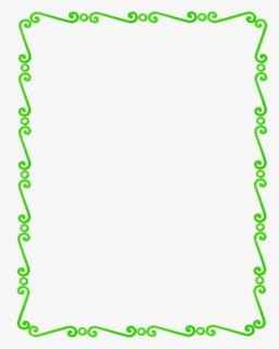 Lime Border Frame Png Transparent Image - Marcos , Free Transparent ...