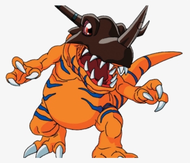 Digimon Characters Greymon And Taichi Transparent Png - Action Figure ...
