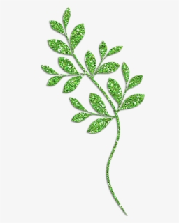 Decorative Green Leaf Divider , Free Transparent Clipart - ClipartKey