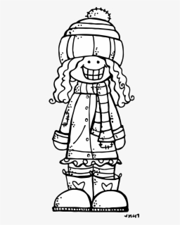 Winter Clipart Black And White Melonheadz Warm Wishes - Winter Hot ...